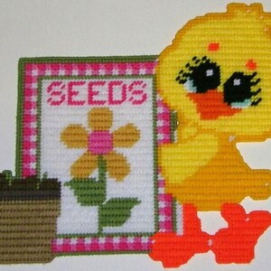 Plastic Canvas Spring Chicks Pattern PDF Instant Download - Etsy