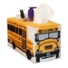 Plastic Canvas School Bus Tissue Topper/organizer Plus Add on PDF ...