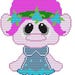 Plastic Canvas Bridget Troll Wall Hanging Instant Download PDF FORMAT ...