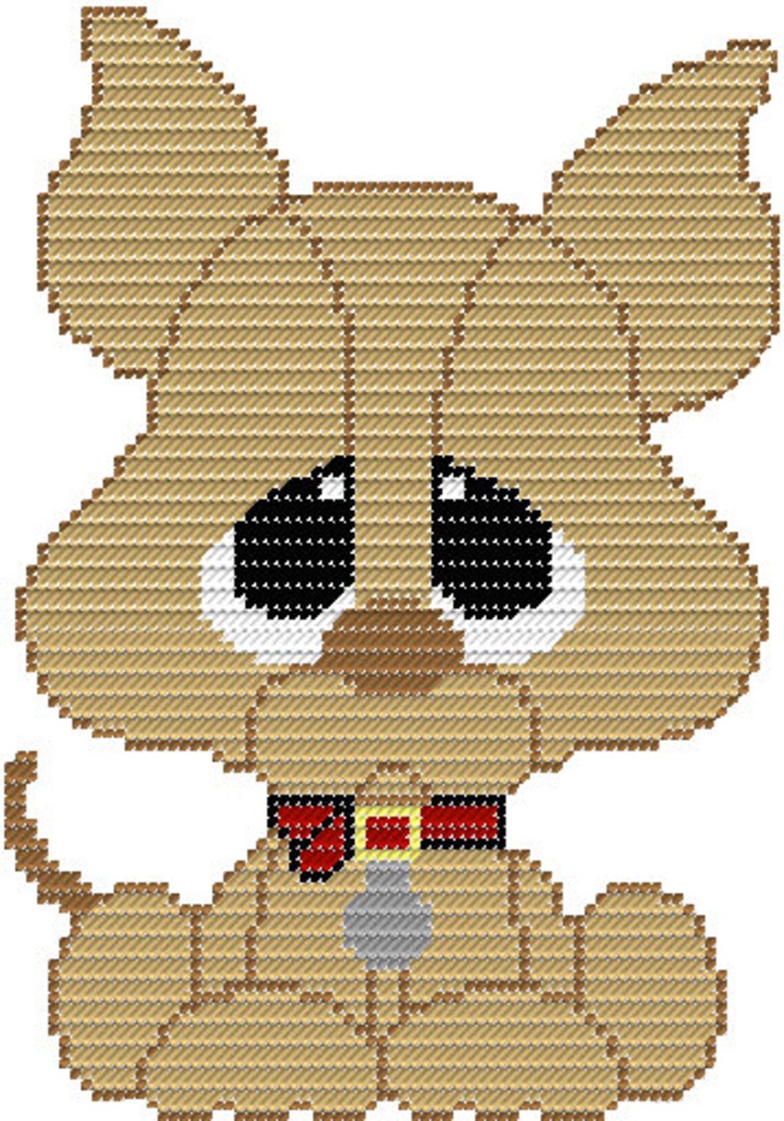 Plastic Canvas My Pal Chi-chi Wall Hanging PDF FORMAT Instant Download ...