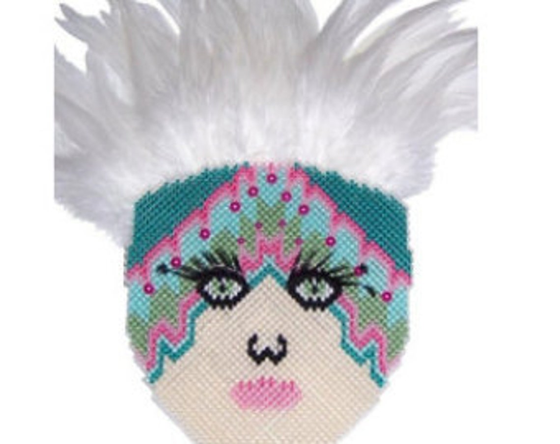 Plastic Canvas Face Masks Set of Five PDF Patterns Instant Download - Etsy