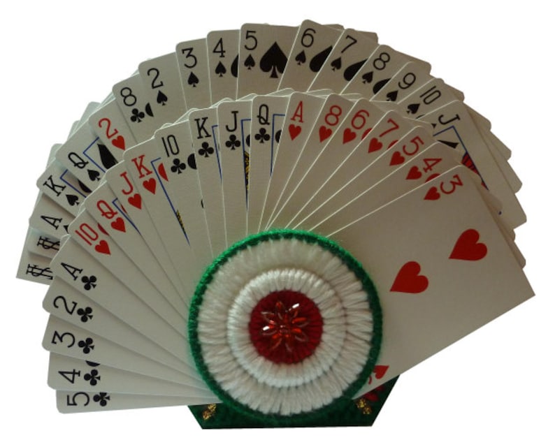 Plastic Canvas Playing Card Holder Firmly Holds 37 Cards Digital ...