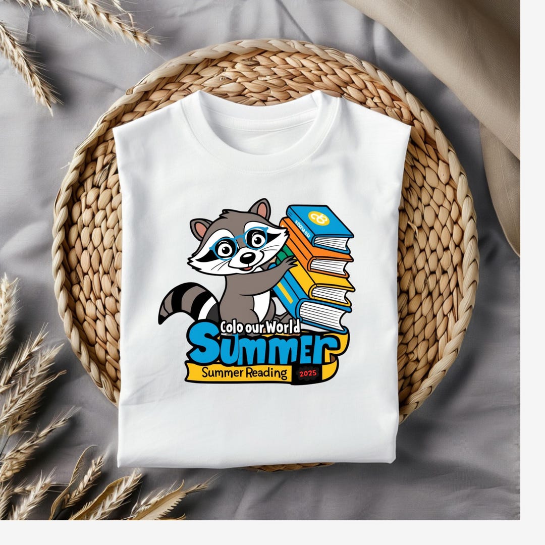 Summer Reading: Color Our World 2025 | PNG Digital File - Etsy