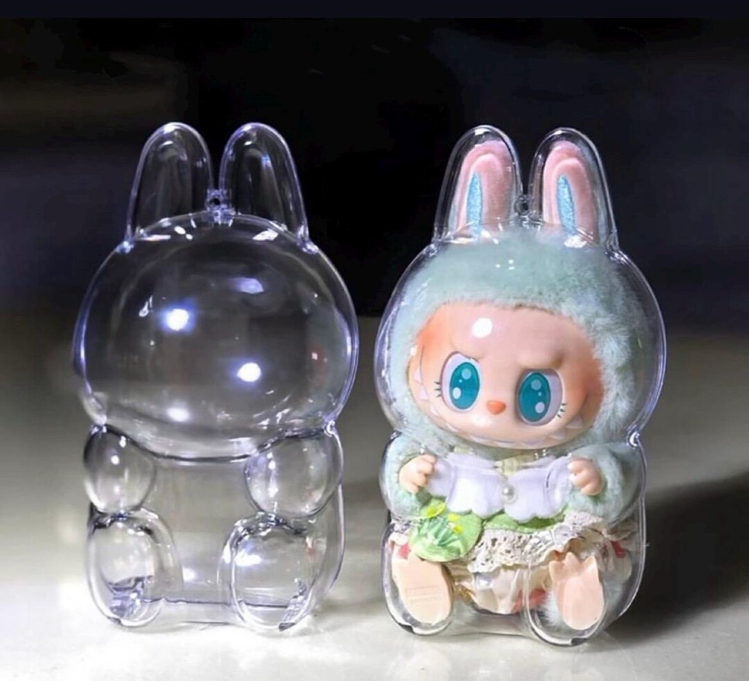 Labubu Popmart Case Protector Clear Plastic Accessories Decoration - Etsy UK