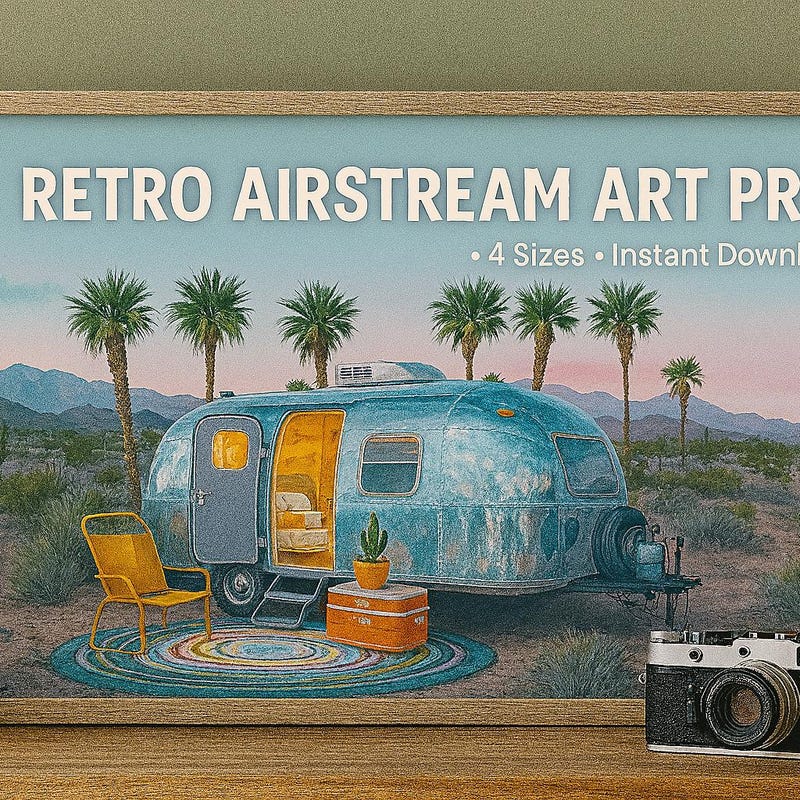 Airstream Art - Etsy