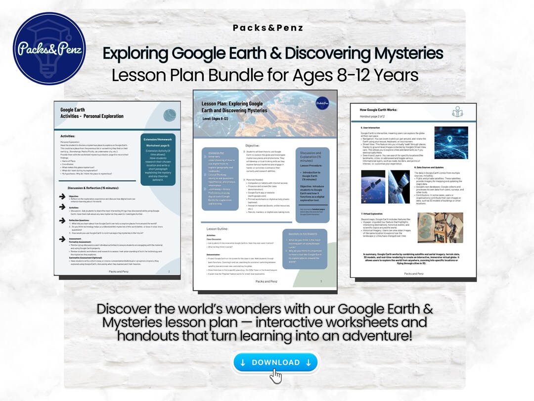 Lesson Plan | Worksheet | Interactive Educational Bundle | Explore ...