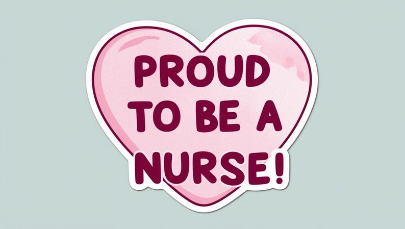 Nurse Appreciation Stickers | Cute Stickers for Nurses - Etsy