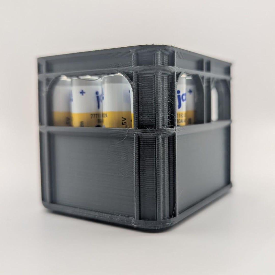 Beer Crate Battery Holder - 3D Printed - Etsy