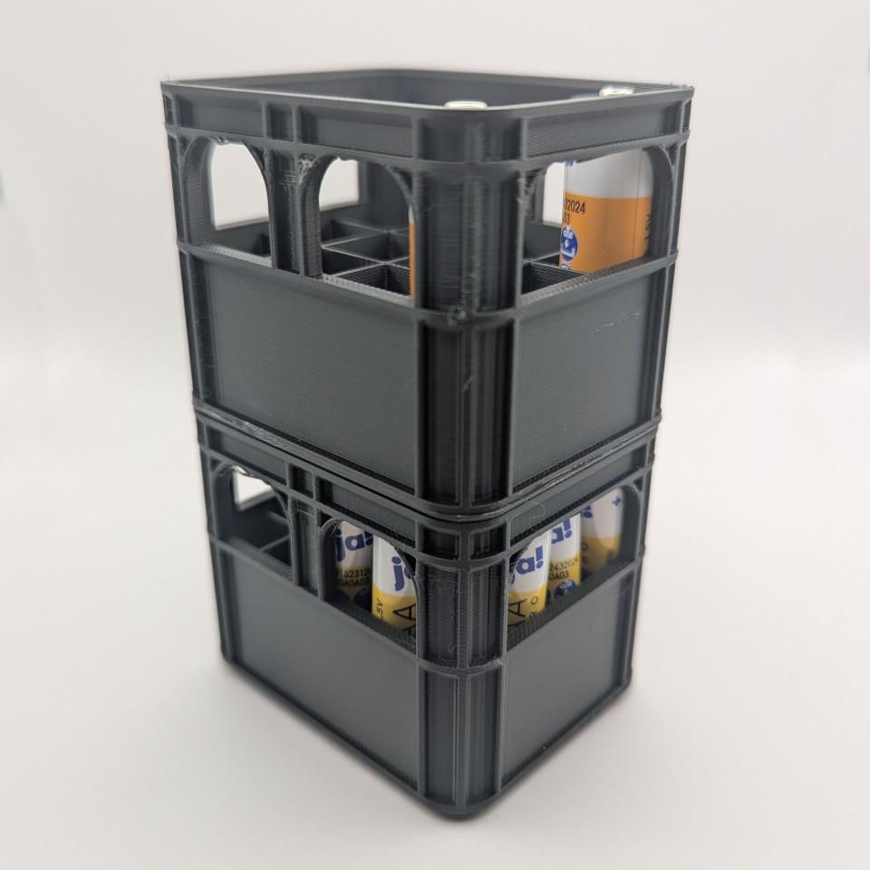 Beer Crate Battery Holder - 3D Printed - Etsy