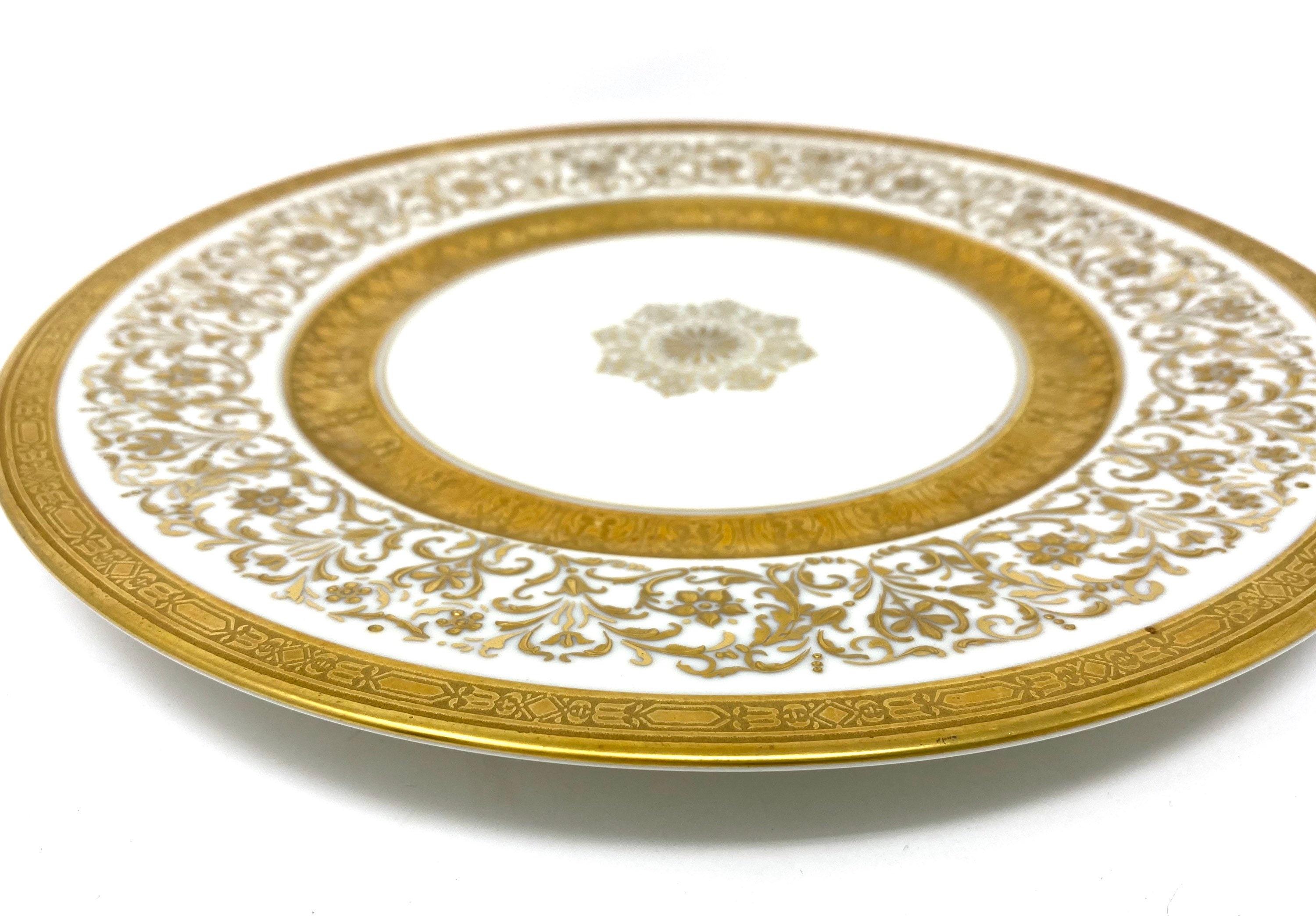 De Luxe Decorating Works Plate Hand Painted - Etsy