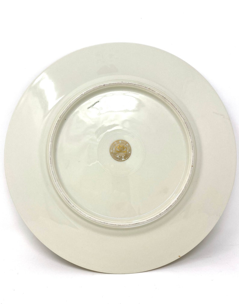 De Luxe Decorating Works Plate Hand Painted - Etsy