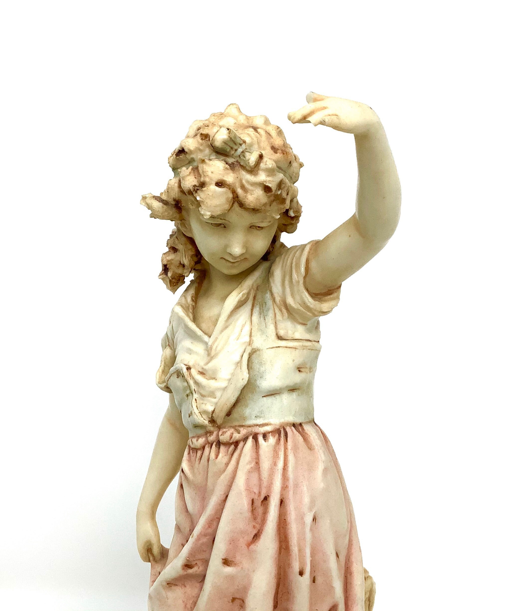 Rstk Turn Teplitz Bohemia Antique Porcelain Figures - Set of 2 - Made ...
