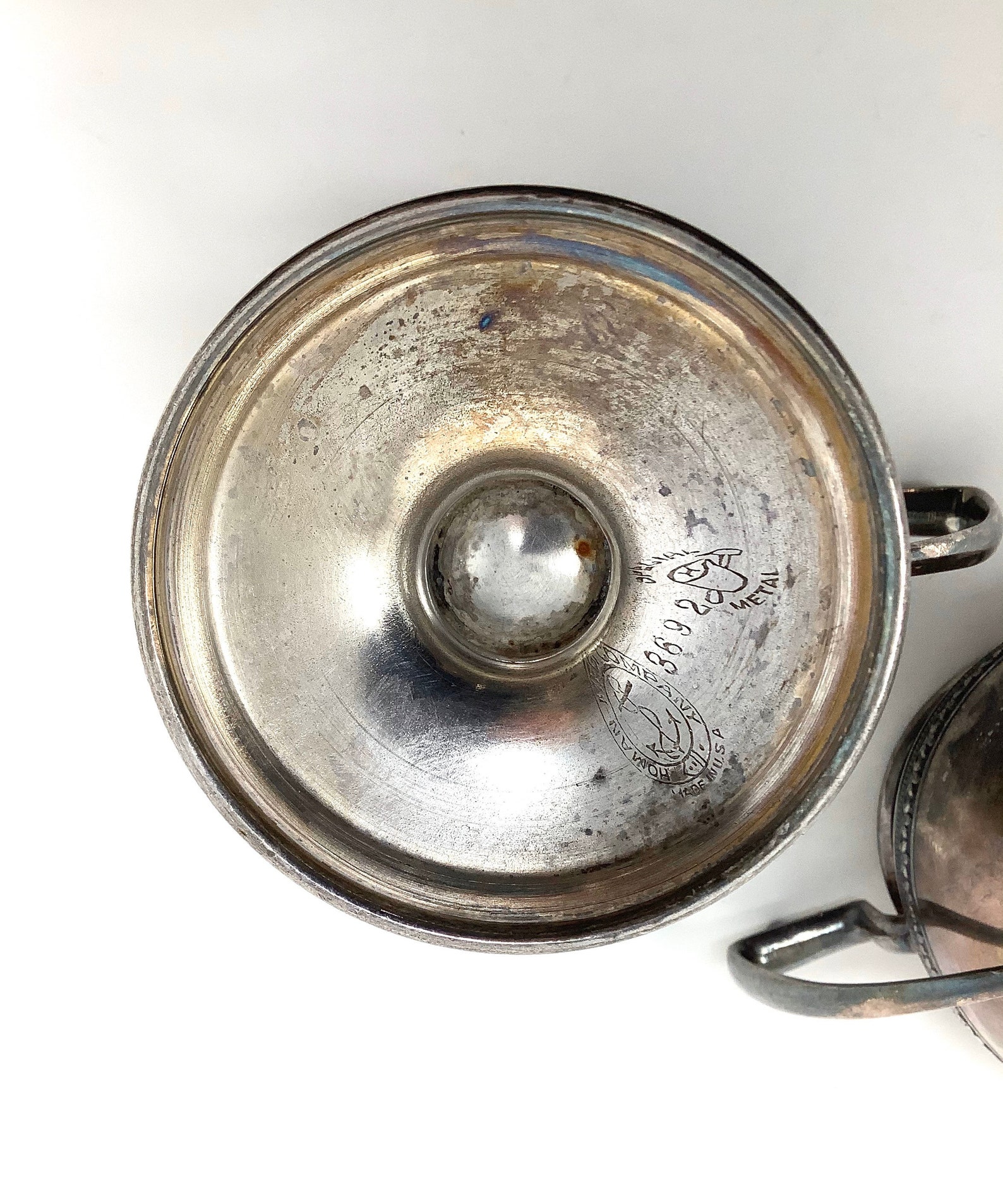 Homan Mfg Company Cream and Sugar Service - Etsy