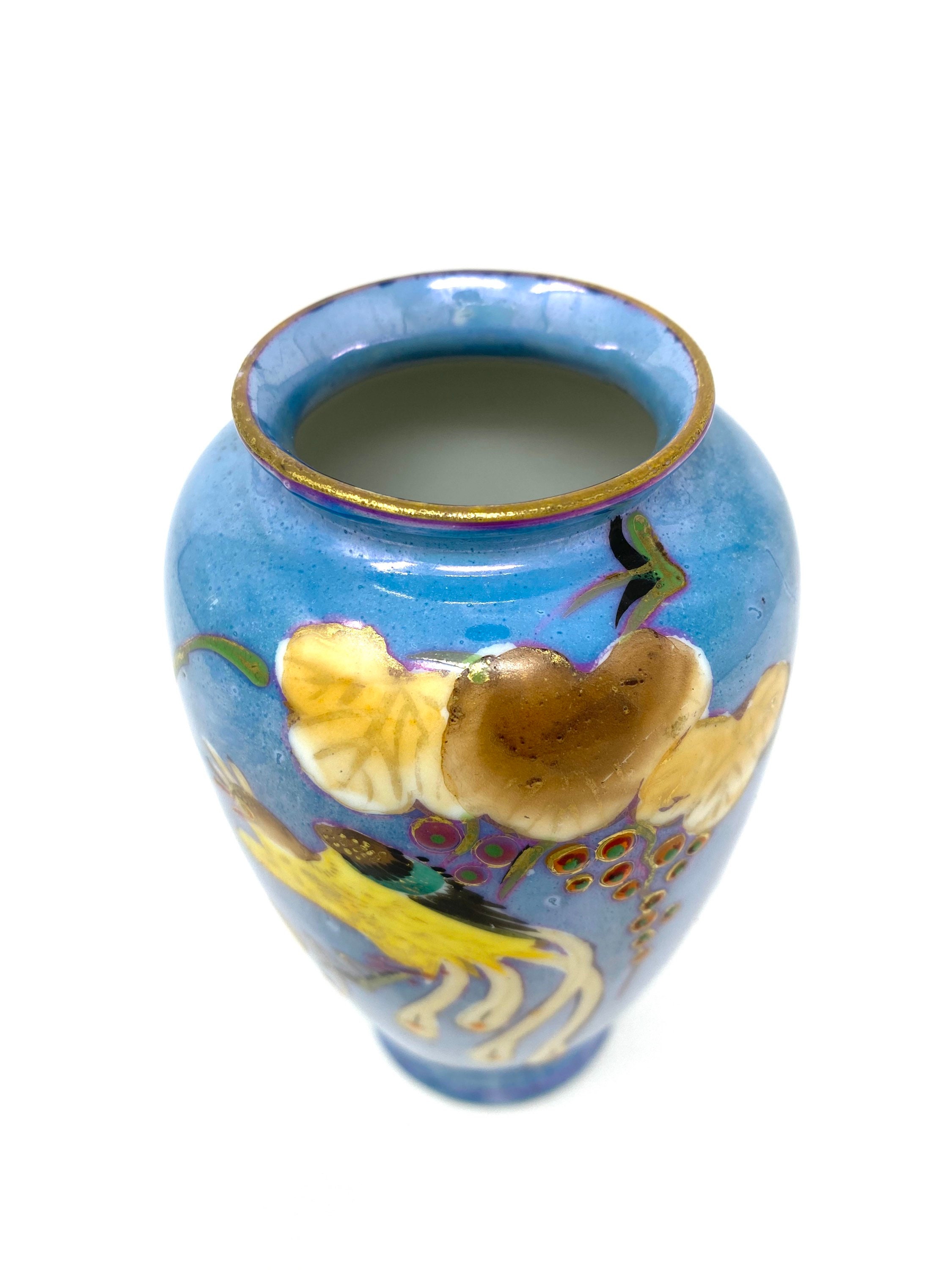 Japanese Lusterware Vase - Circa 1950 - Etsy