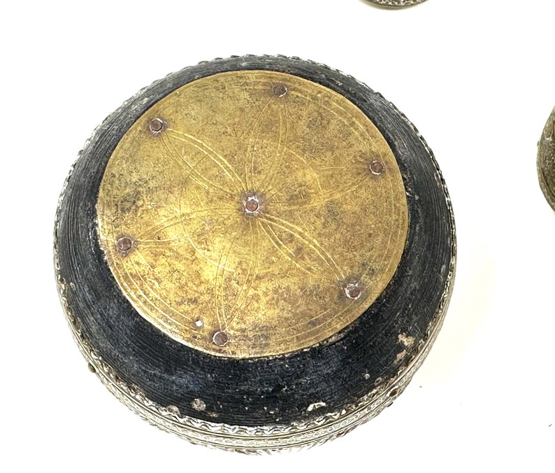 Antique Indian Suri Sherpai Bowl Set - Etsy