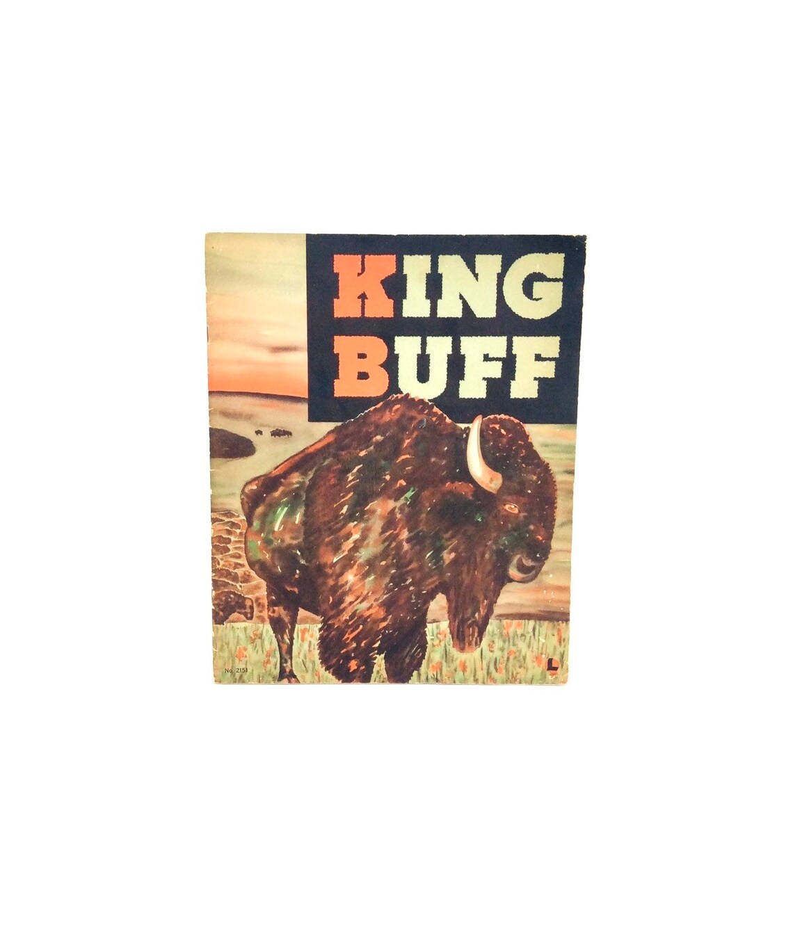 King Buff 1937 Vintage Children's Book - Etsy