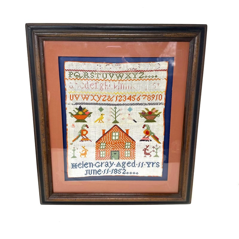 Sampler Antique - Etsy