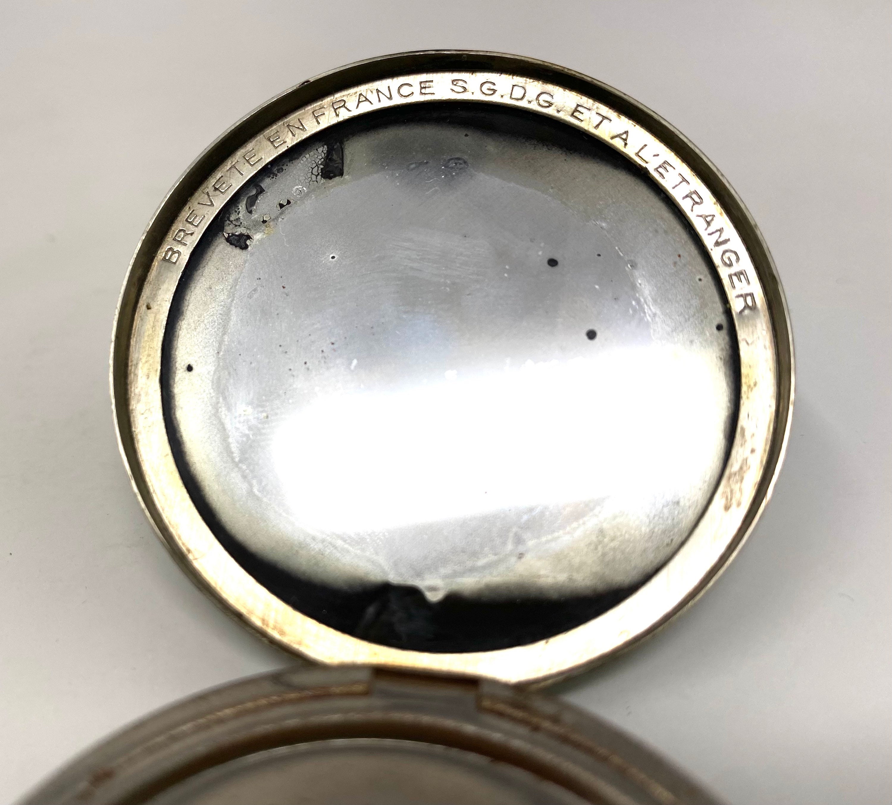 Antique Compact Case - Brevete En France Et A L’etranger - Etsy