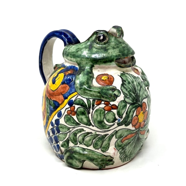 Frog Pitcher - Etsy