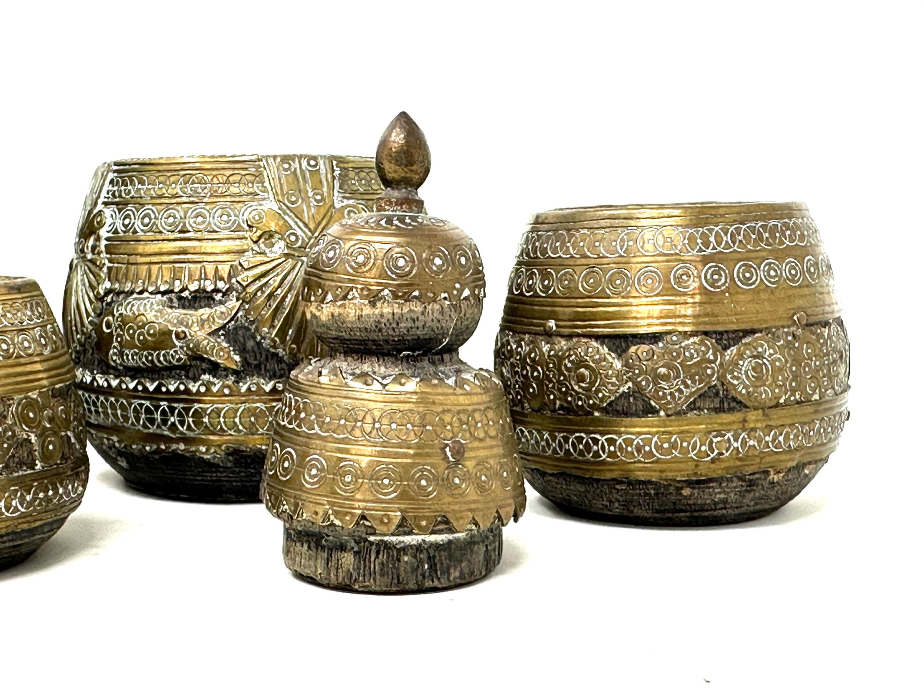 Antique Indian Suri Sherpai Bowl Set - Etsy