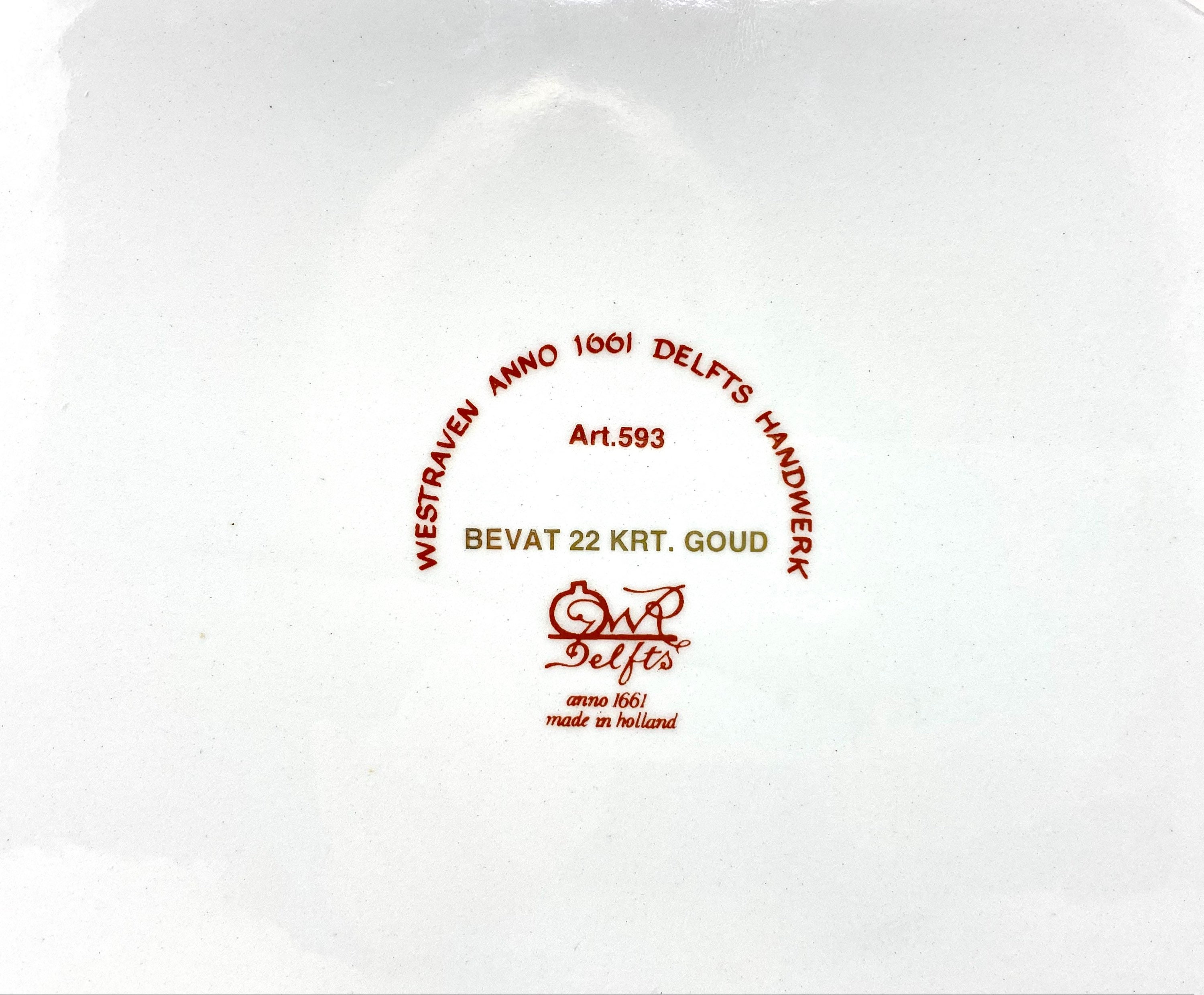 Westraven Delfts Handmade Tile Made in Holland - Etsy