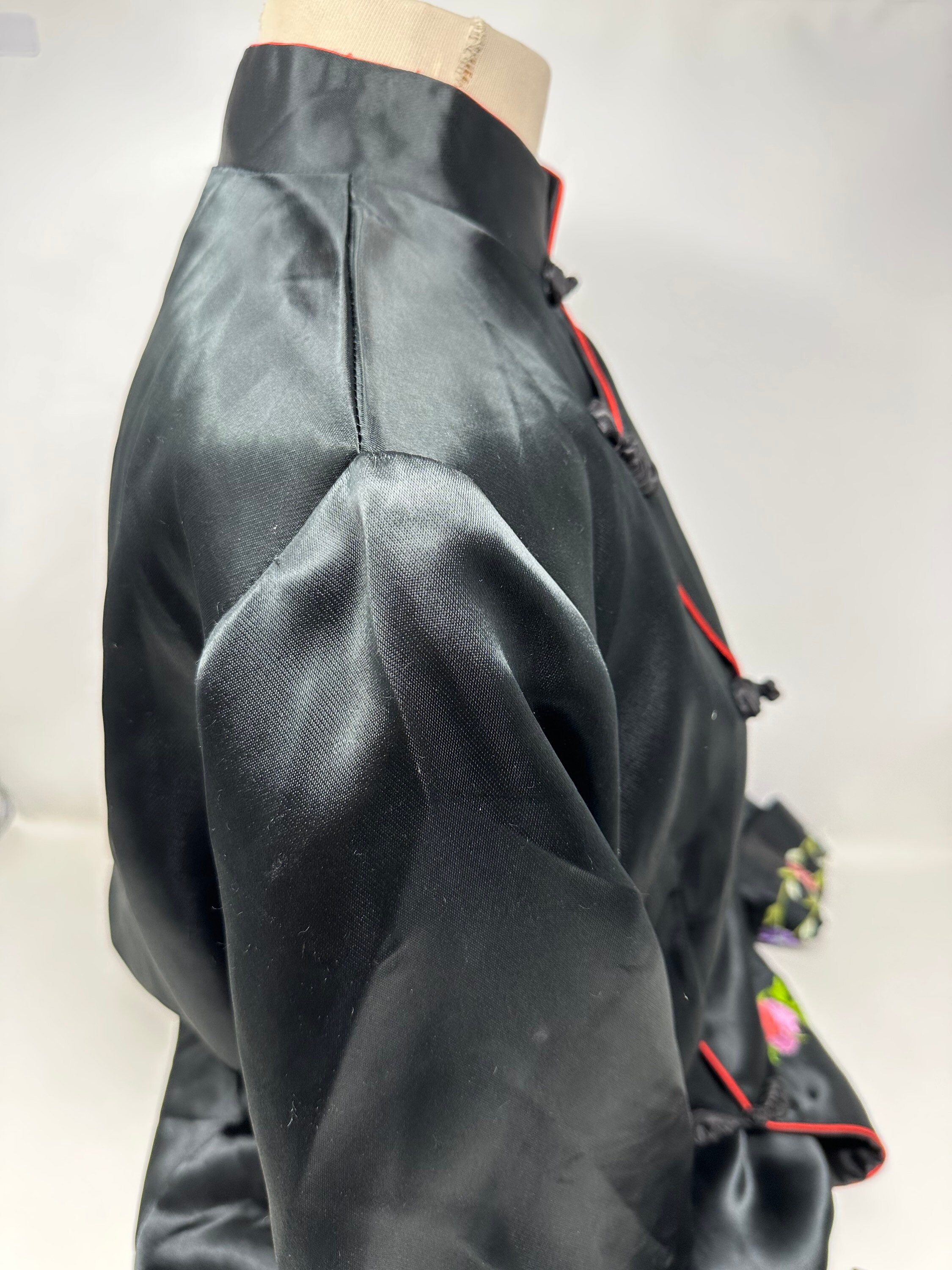 Hong Yao Vintage Chinese Silk Jacket - Etsy