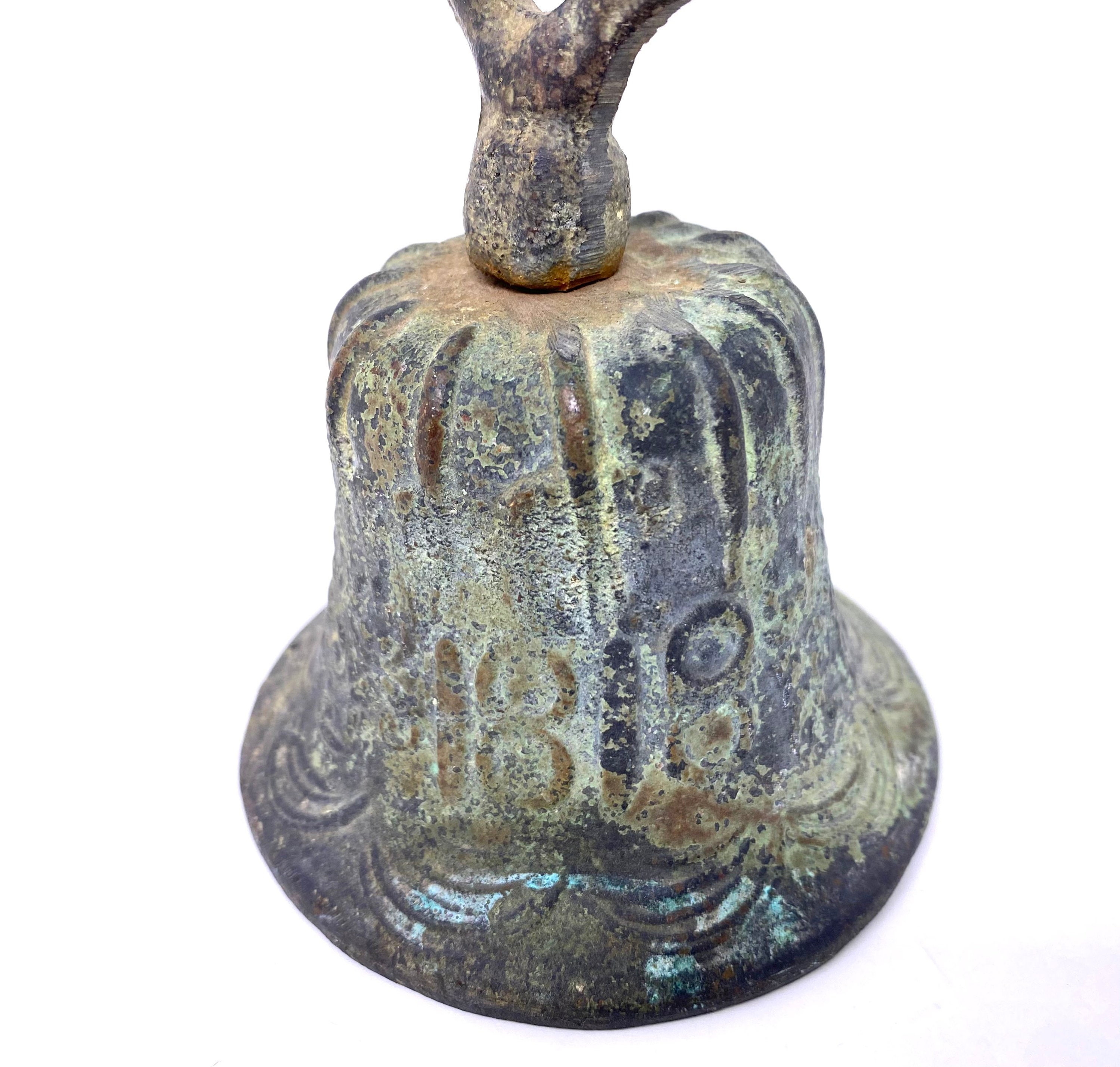 Antique Cast Iron Bell | Etsy