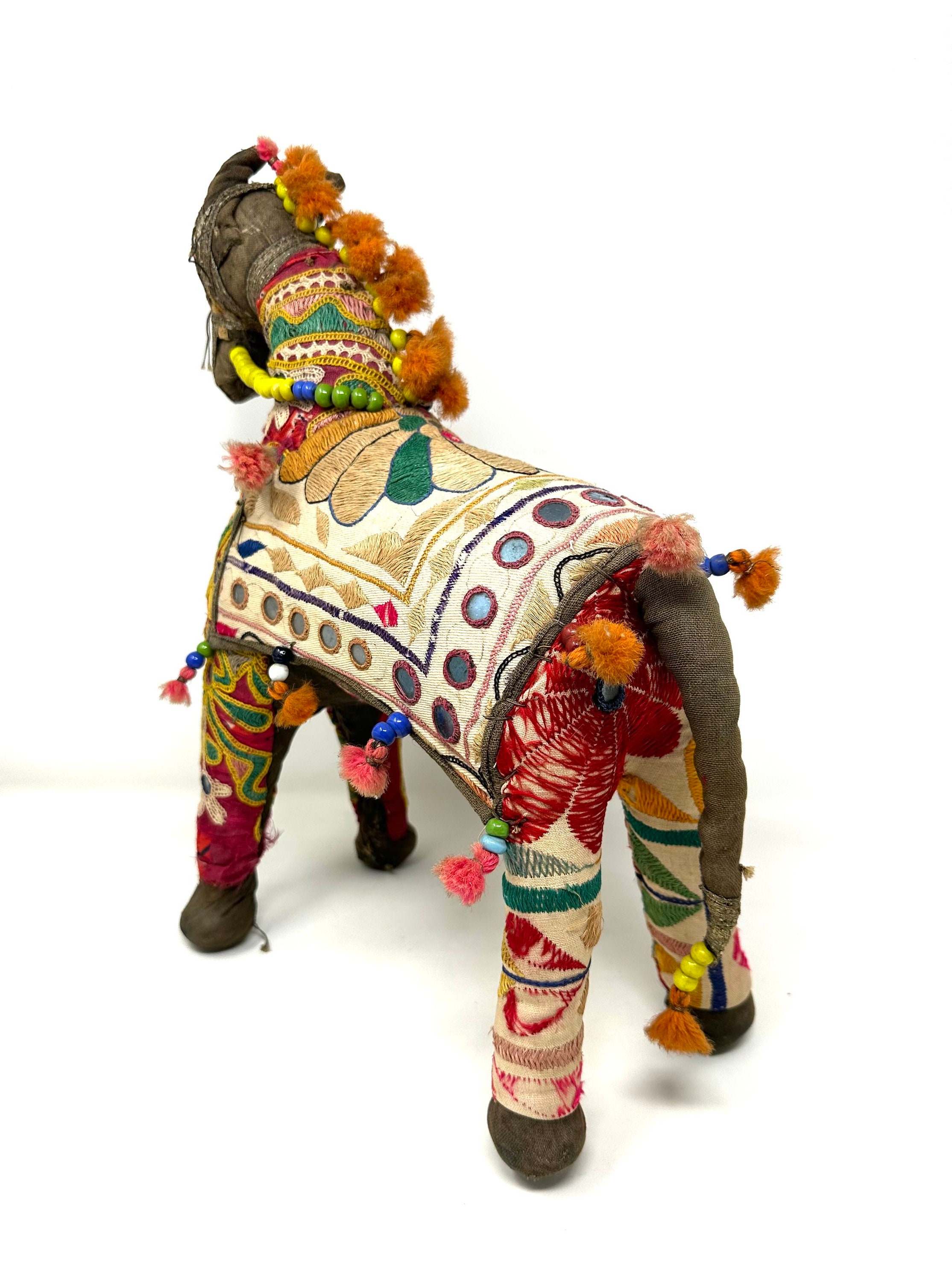 Vintage Rajasthani Embroidered Horse - Circa 1950 - Etsy