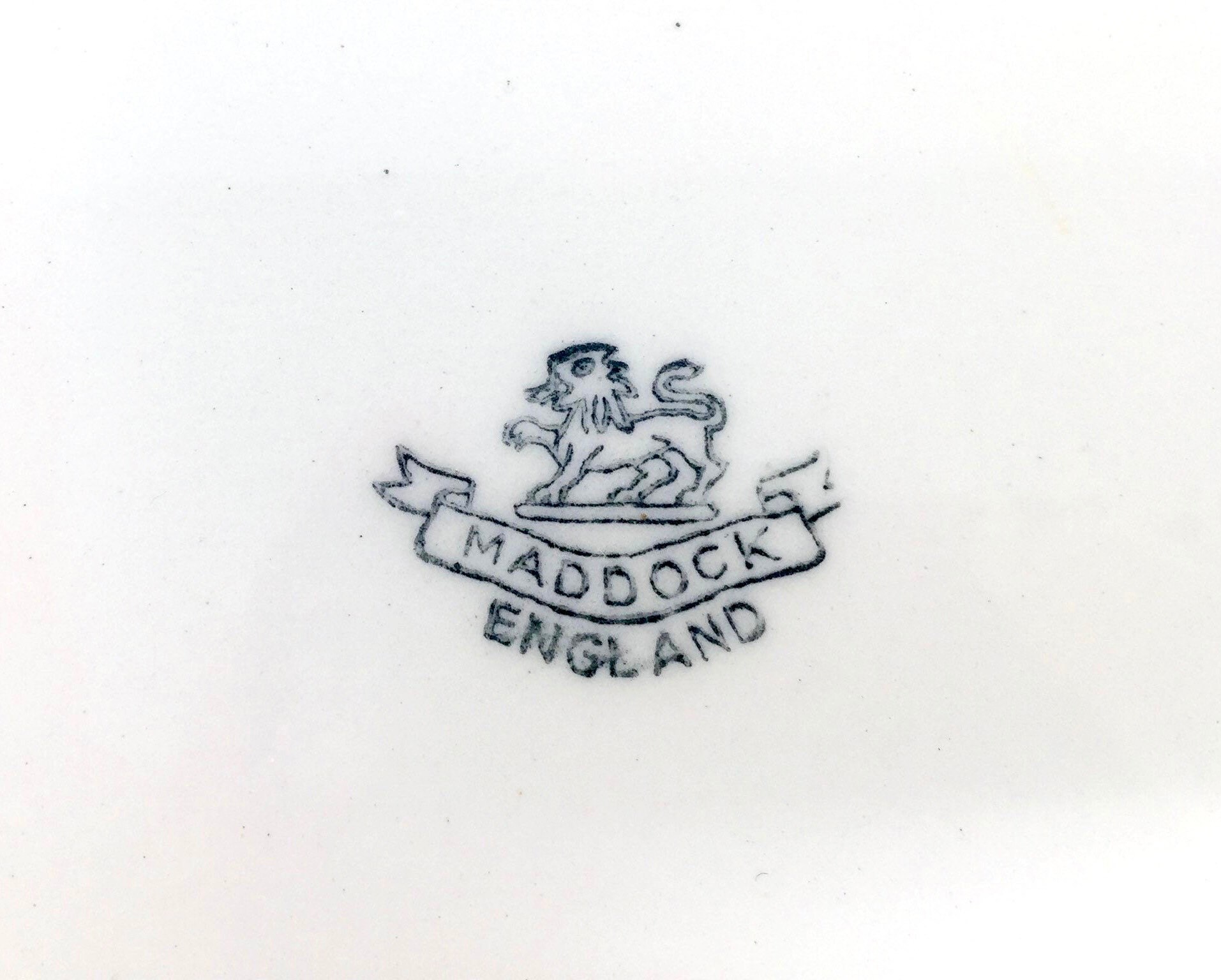 Maddock England China Trays Set of Two Vintage 1940s - Etsy