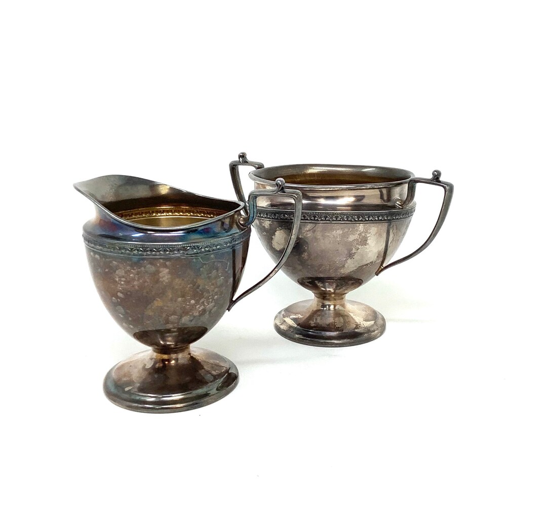 Homan Mfg Company Cream and Sugar Service - Etsy
