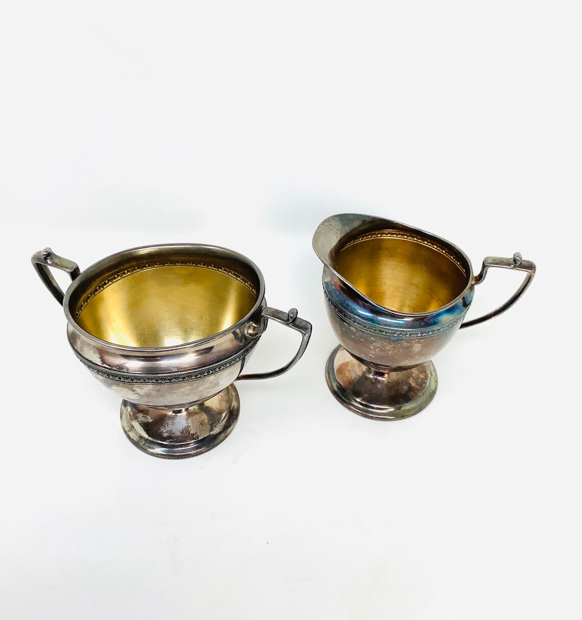 Homan Mfg Company Cream and Sugar Service - Etsy