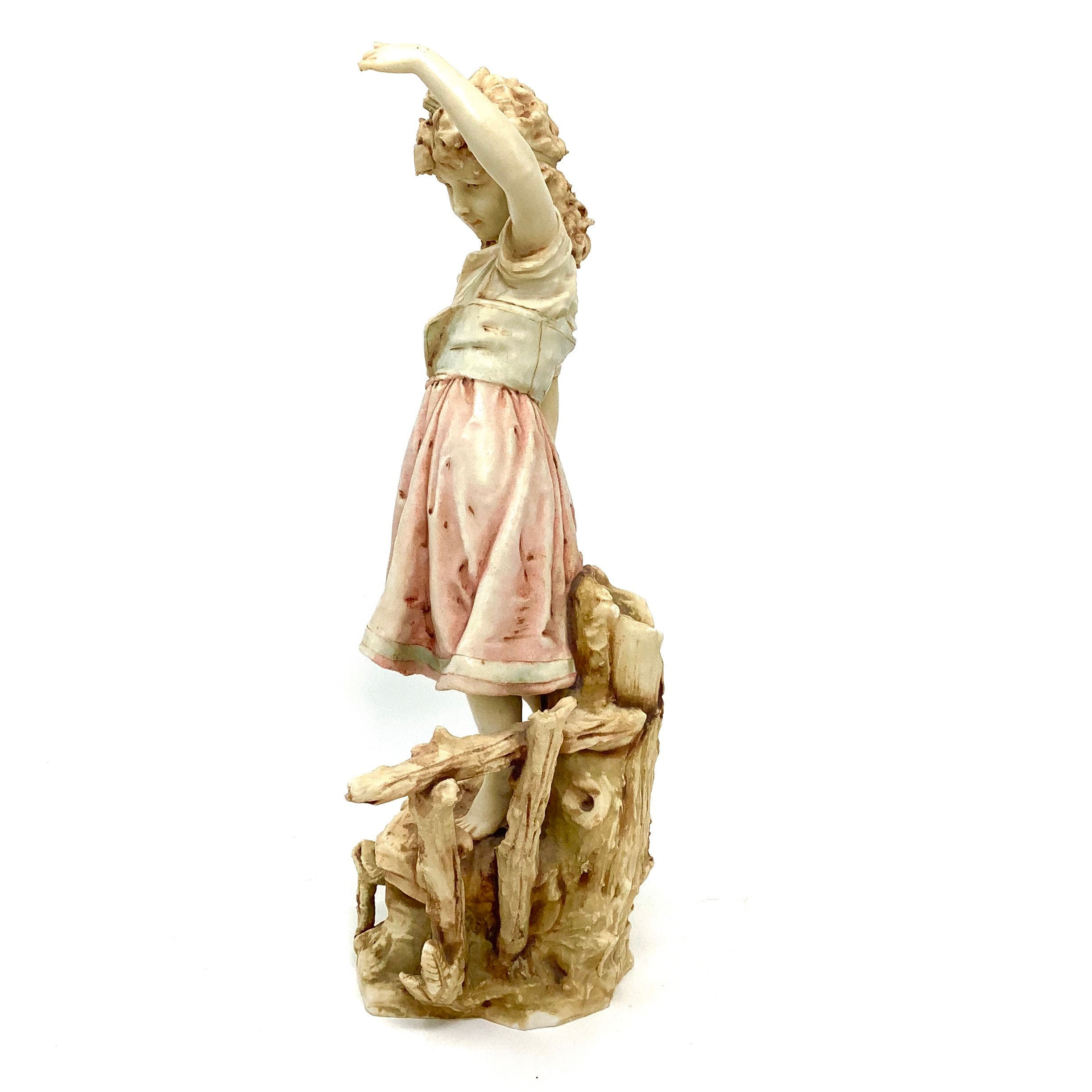 Rstk Turn Teplitz Bohemia Antique Porcelain Figures - Set of 2 - Made ...