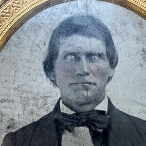 Father of Jesse James - Antique Sixth Plate Daguerreotype of Robert ...