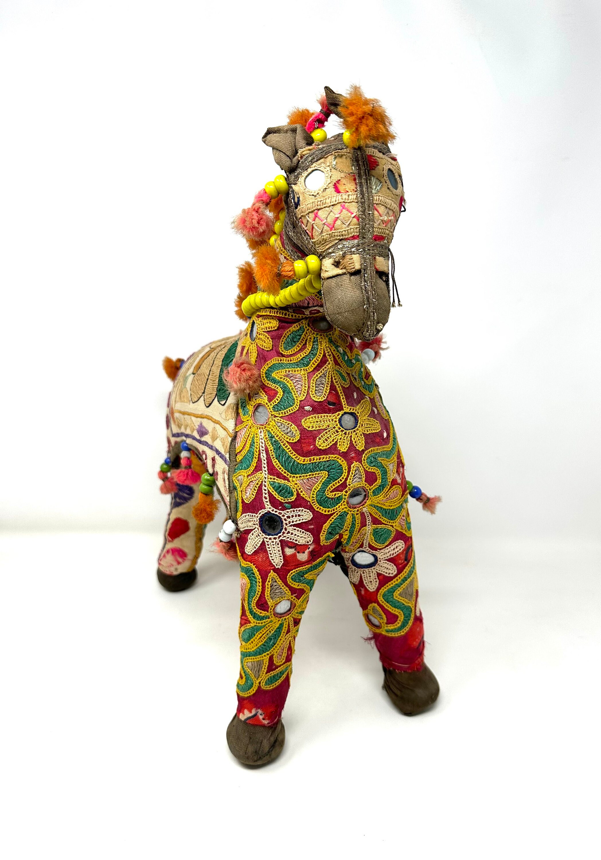 Vintage Rajasthani Embroidered Horse - Circa 1950 - Etsy