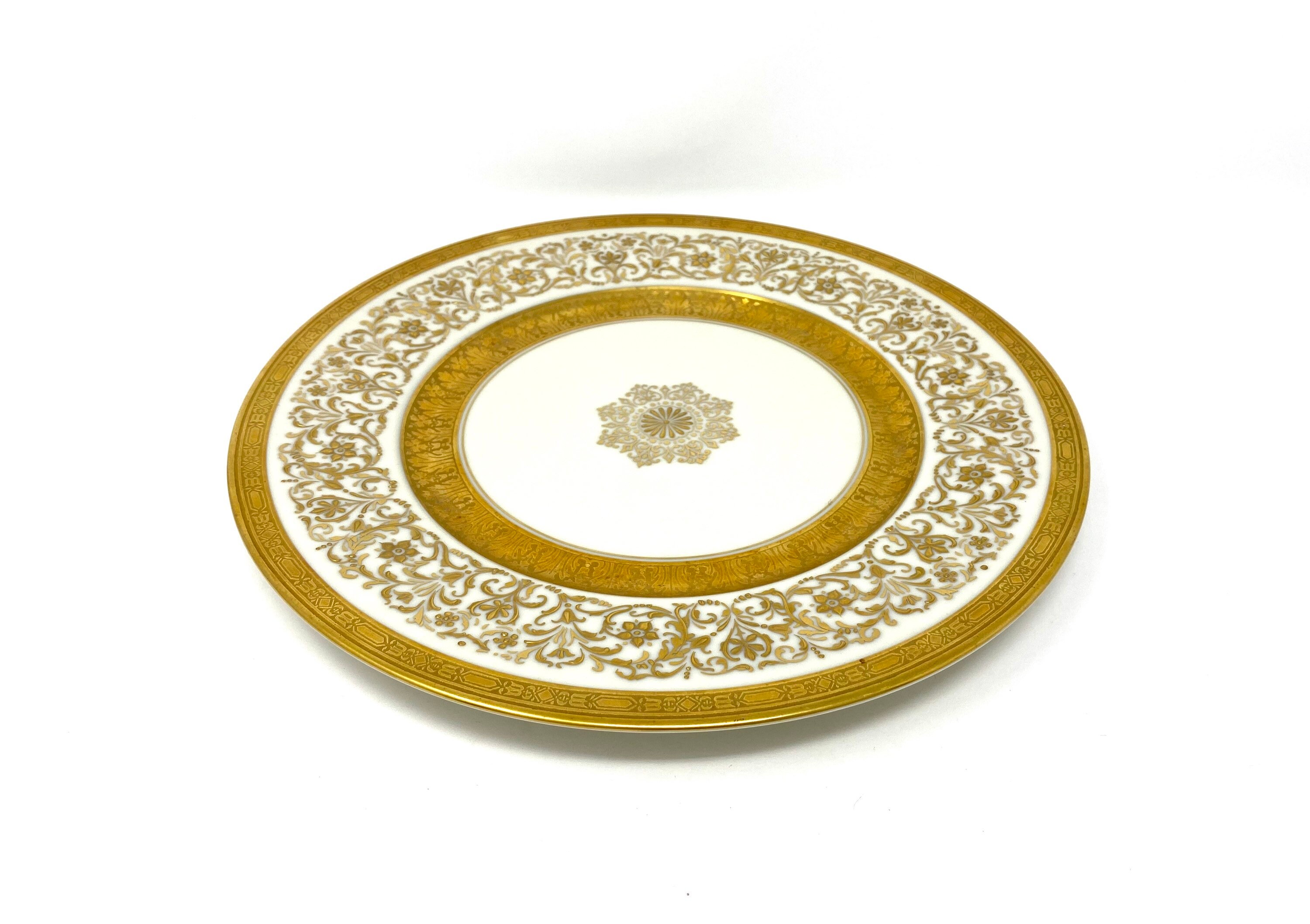 De Luxe Decorating Works Plate Hand Painted - Etsy