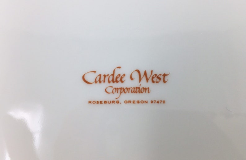 Cardee West Corporation Porcelain Tray - Etsy