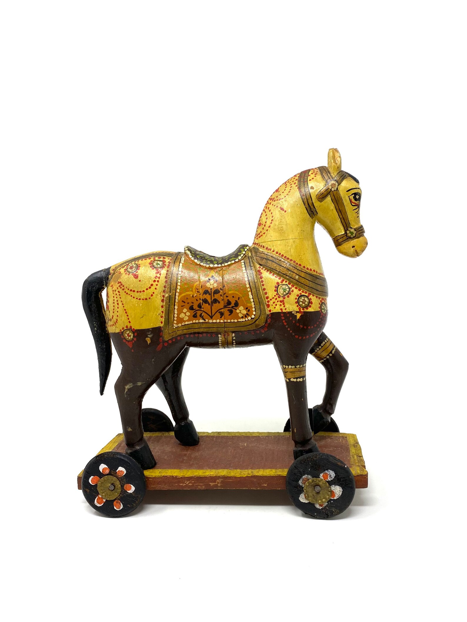Vintage Indian Rajasthani Temple Horse - Etsy