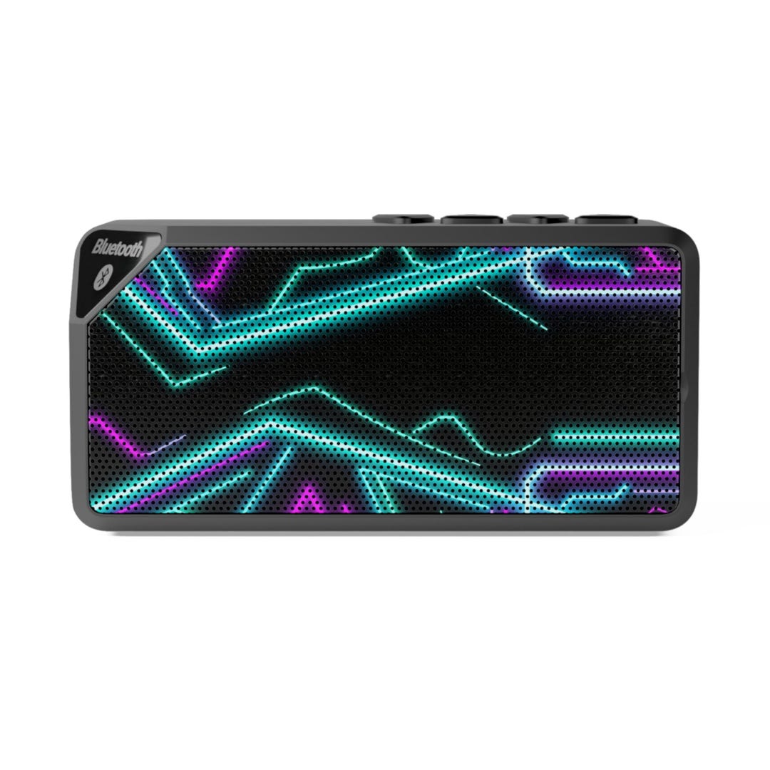 Cyberpunk 2099 "motherboard" Bluetooth Speaker - Neon Circuit Design ...