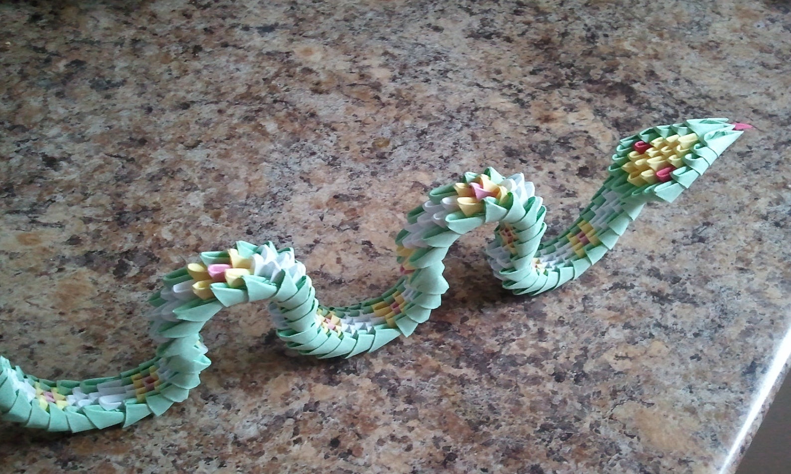 3D Origami Snake - Etsy