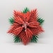3d Origami Poinsettia (small) - Etsy