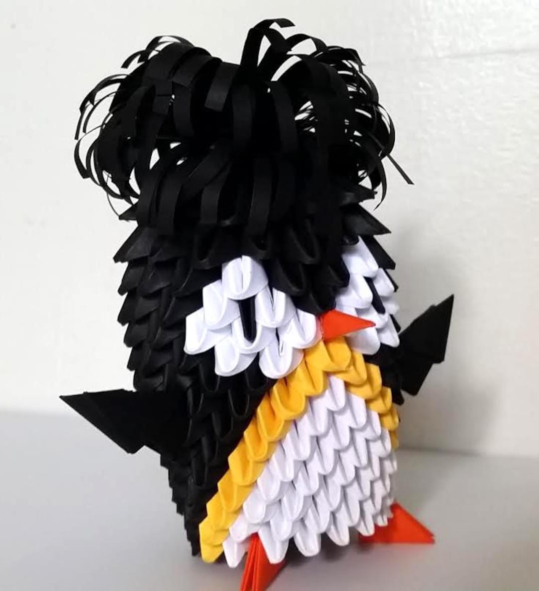 Tutorial: How to Make 3D Origami Penguin - Etsy