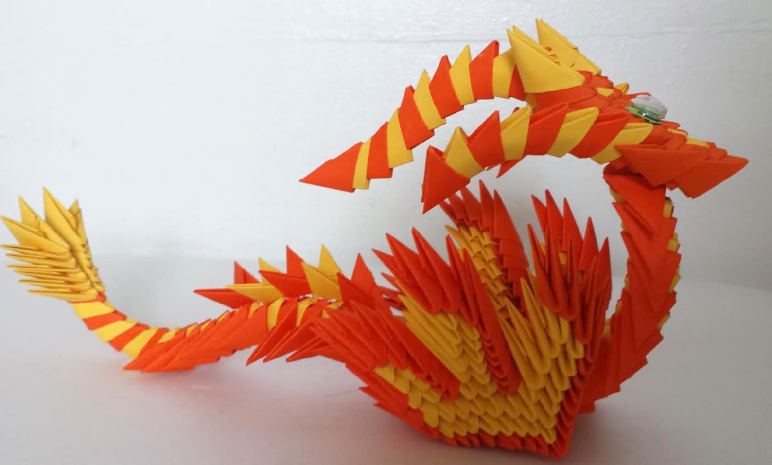 3D Origami Dragon 1 - Etsy