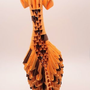 3D Origami Giraffe - Etsy