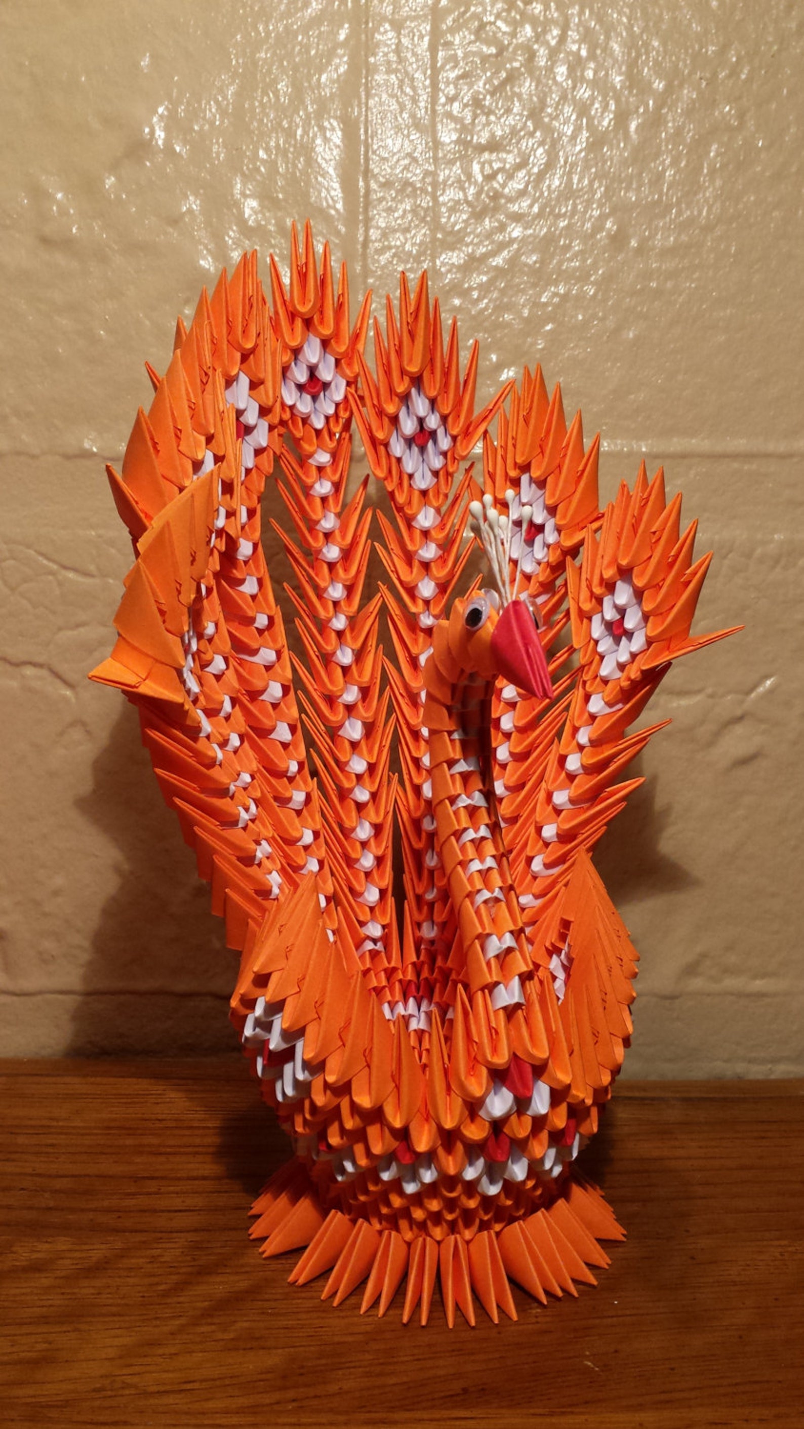 3d Origami Peacock 2 | Etsy