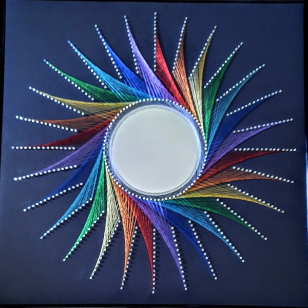 String Art Rainbow - Etsy