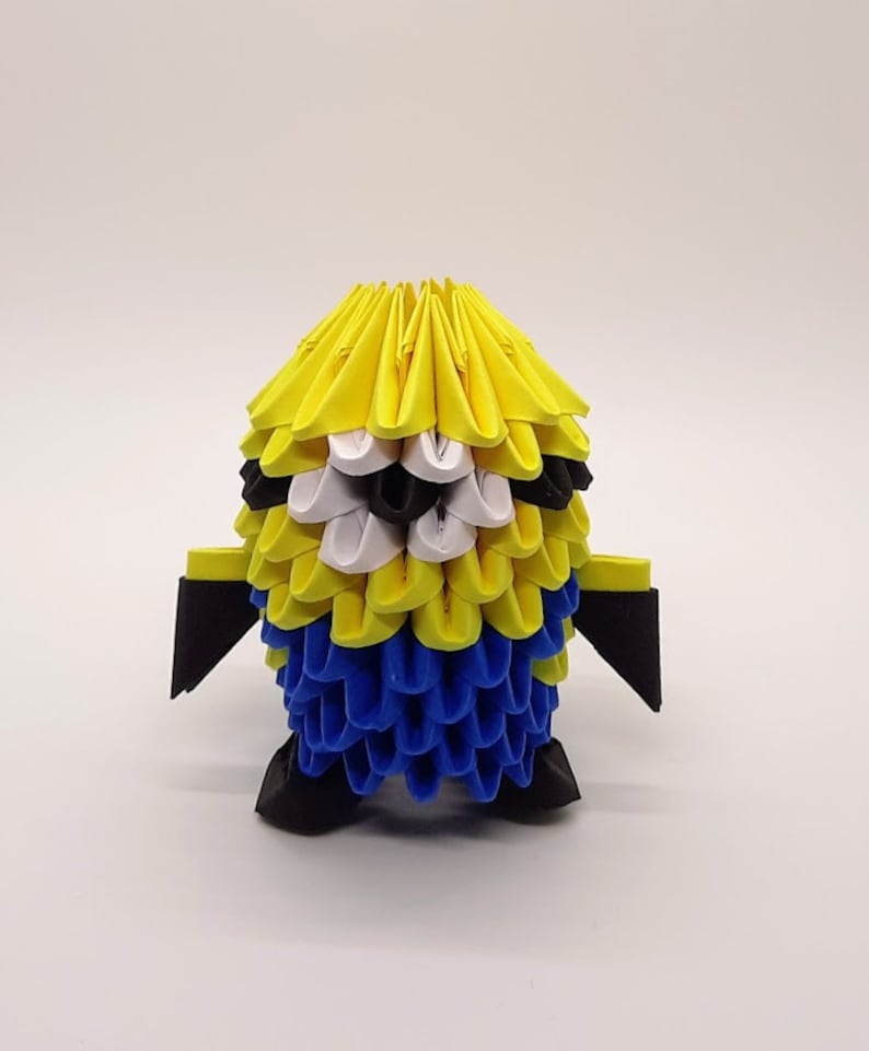 Minion 3D Origami - Etsy