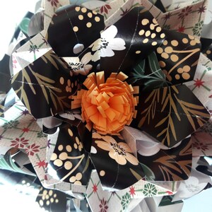 3d Origami Electra Kusudama With Beautiful Flowers - Etsy