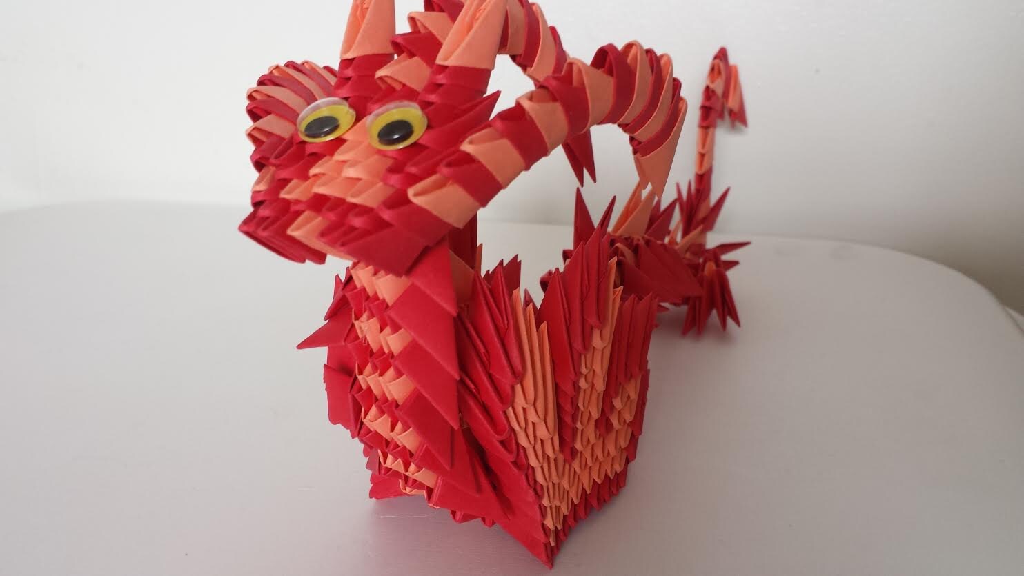 3D Origami Dragon 1 | Etsy