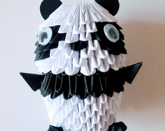 3D Origami Mini Panda - Etsy
