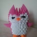 3D Origami Little Owl Kit - Etsy
